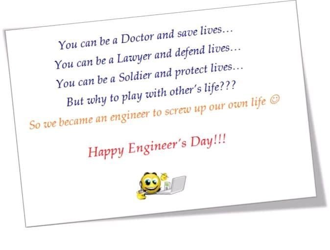 {2017}* Engineer Day Wishes Greeting Cards, Ecards, Images & Pictures ...