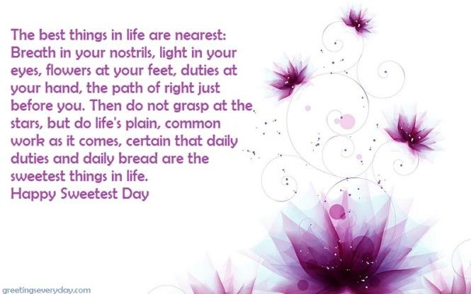 Happy Sweetest Day Wishes Quotes, Sayings & Slogans 2018 ...