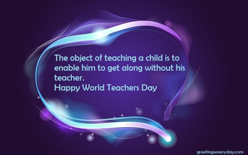 World Teacher’s Day 5th Oct Wishes WhatsApp Status & Facebook Message ...