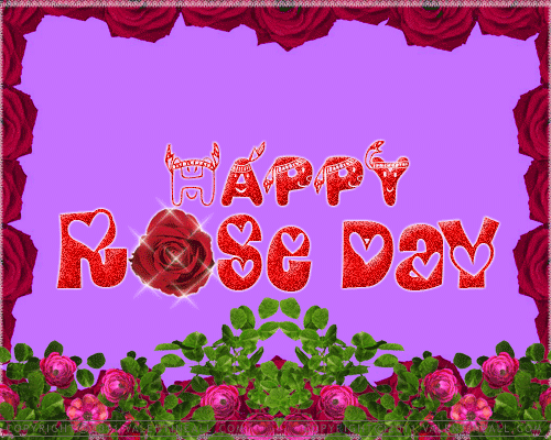 {love}* Happy Rose Day 2024 GIF & Glitter Images For Whatsapp, Facebook ...